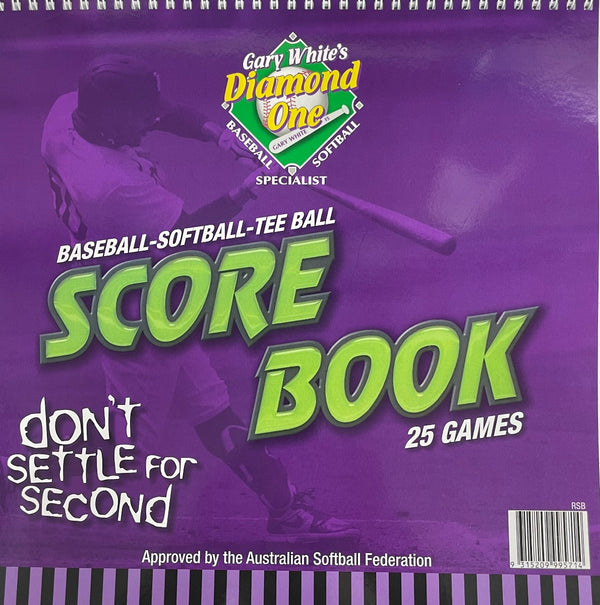 T-Ball / Softball/ Baseball Scorebooks – Diamond One